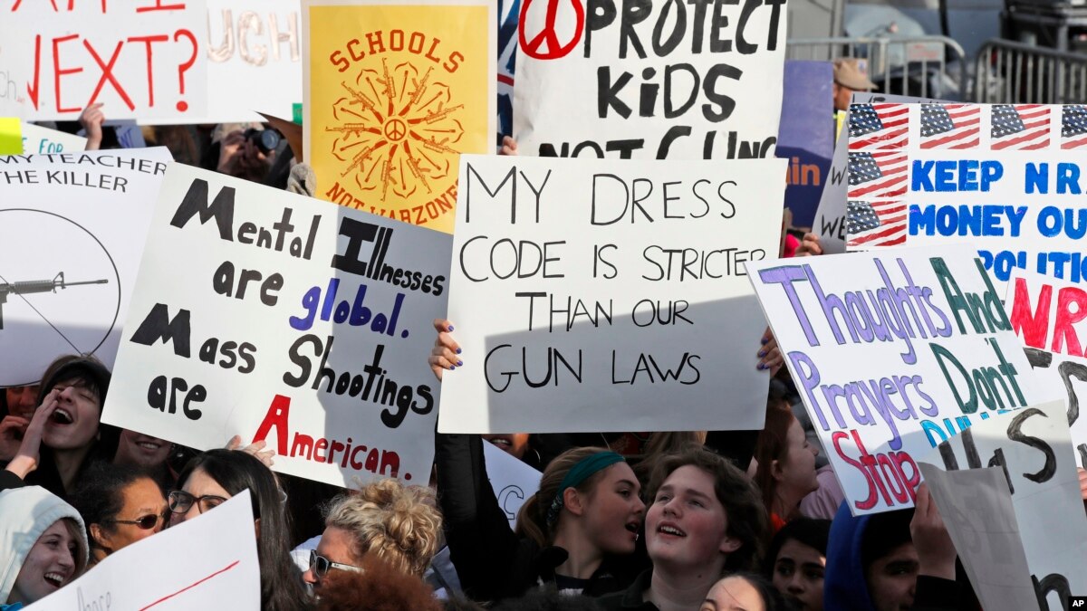 'Fight For Your Lives,' Teen Activist Urges At Gun-Control Rally