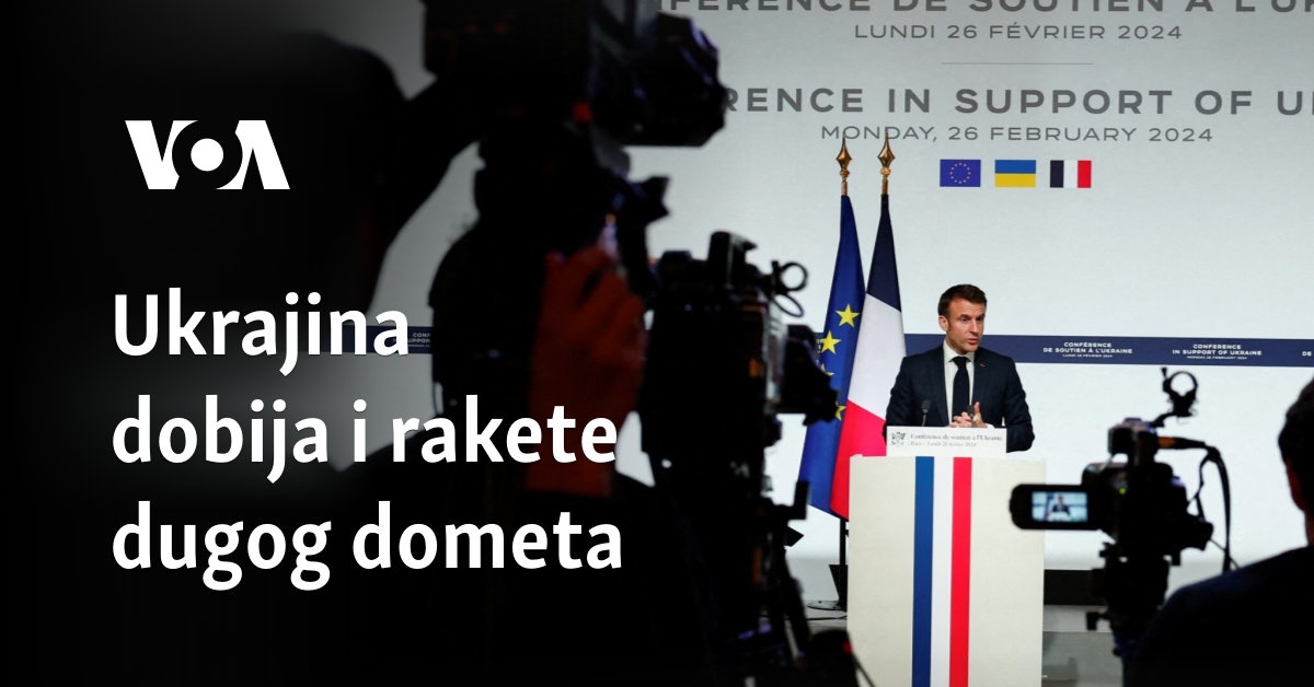 Ukrajina dobija rakete dugog dometa