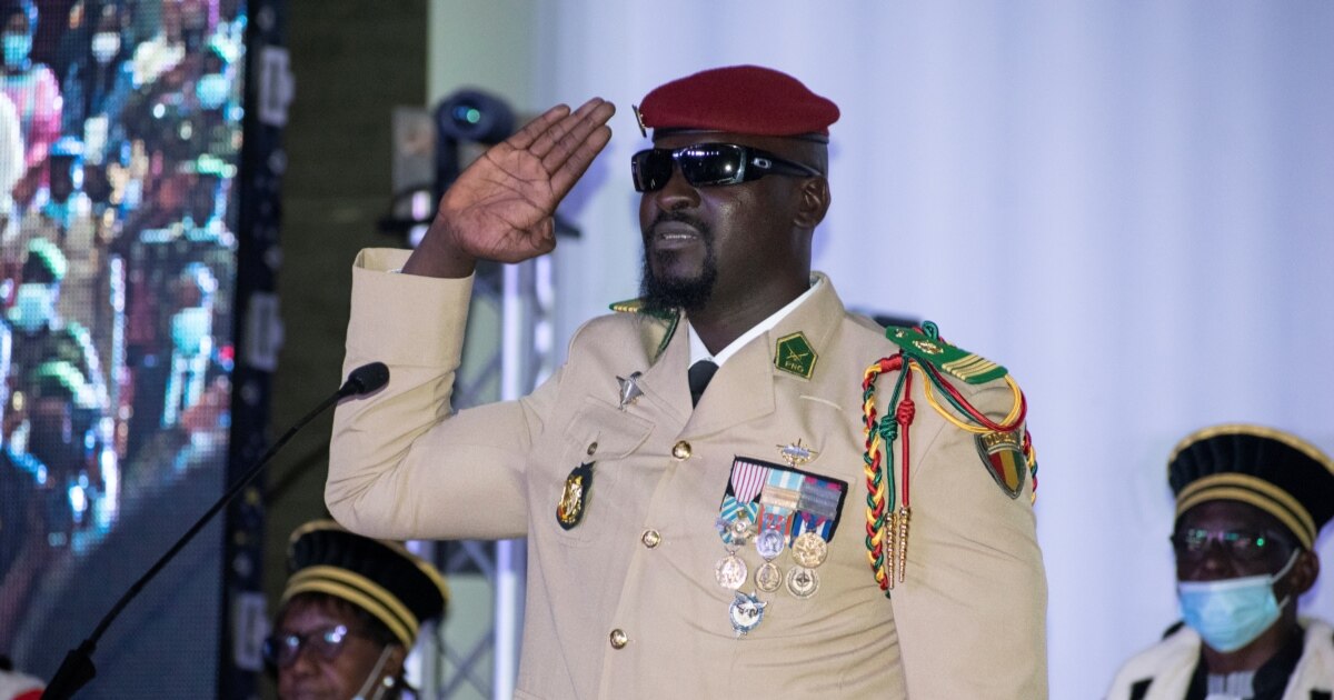 Guinea Coup Leader Sworn in as Transitional President