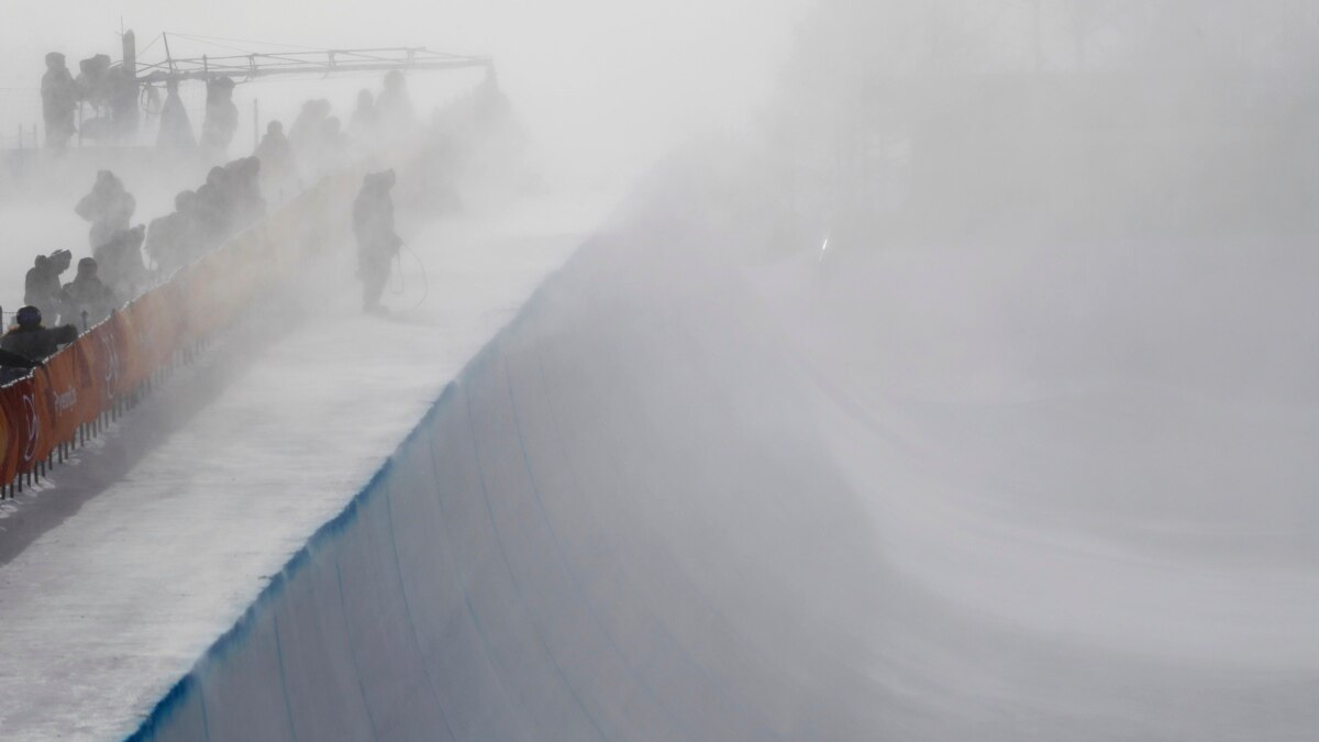 Wind, Ice and Cold Making This Olympics Too Wintry