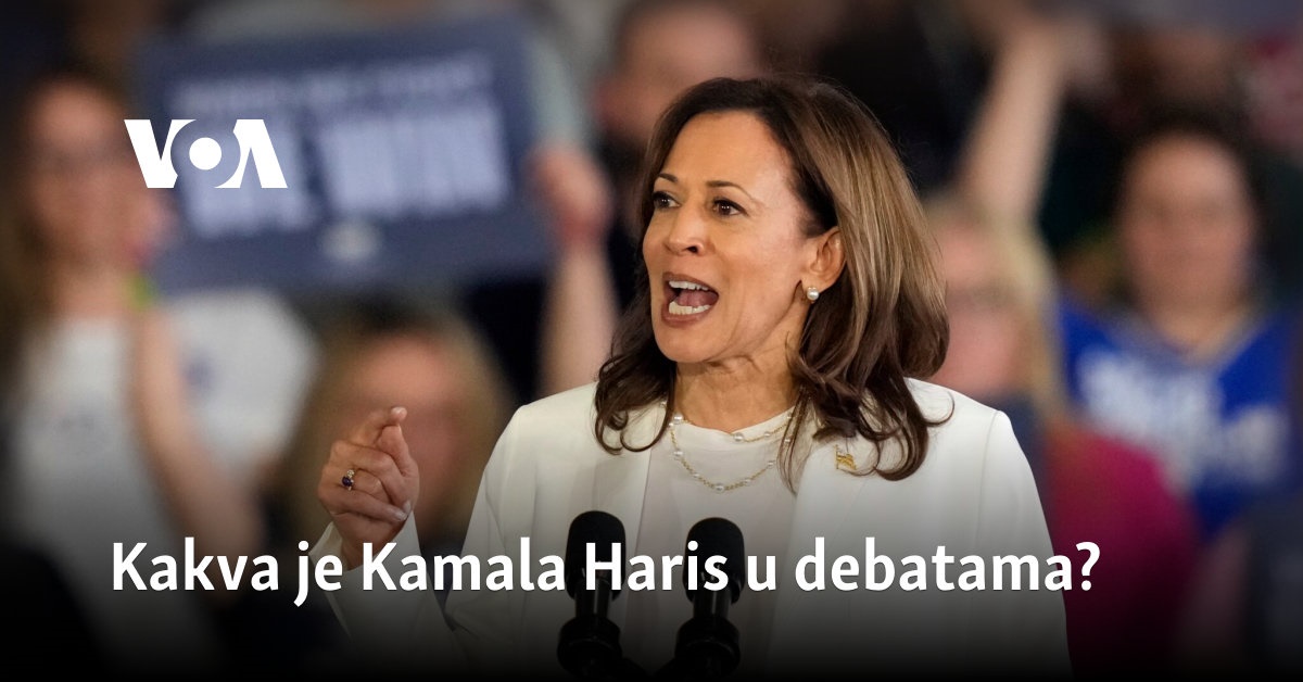 Kakva je Kamala Haris u debatama?