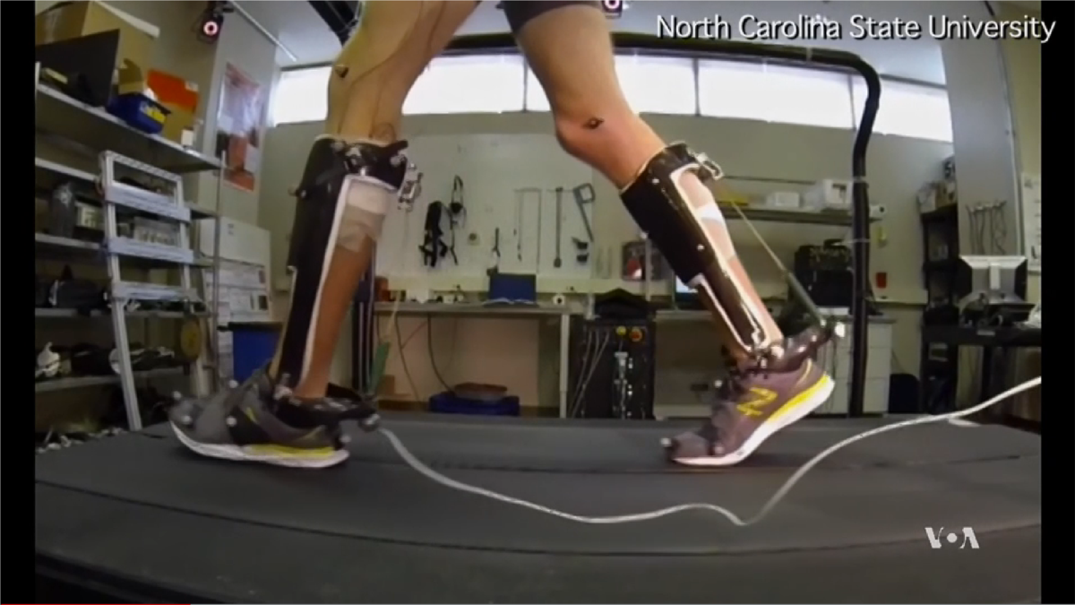 Motor-Free Device Reduces Stress from Walking