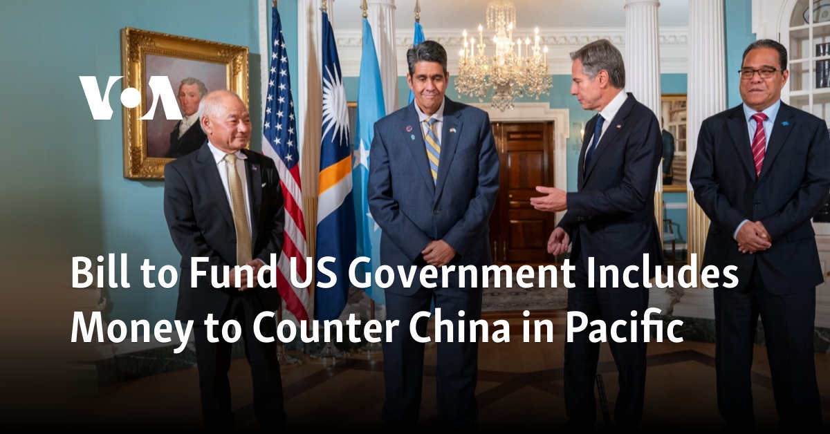 Bill to Fund US Government Includes Money to Counter China in Pacific