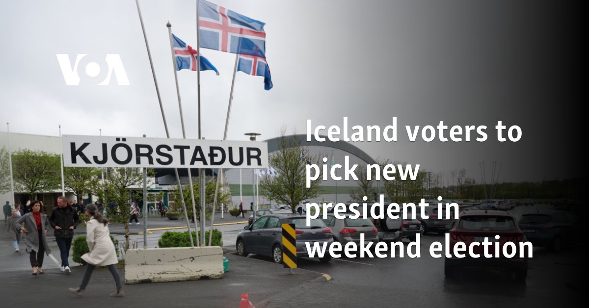 Iceland voters to pick new president in weekend election