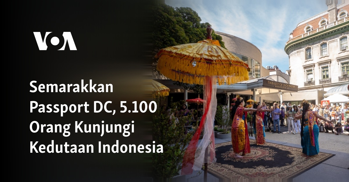 Semarakkan Passport DC, 5.100 Orang Kunjungi Kedutaan Indonesia