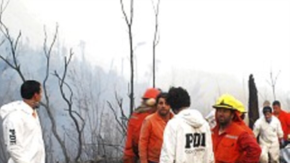 6 Firefighters Killed in Chile Forest Fires