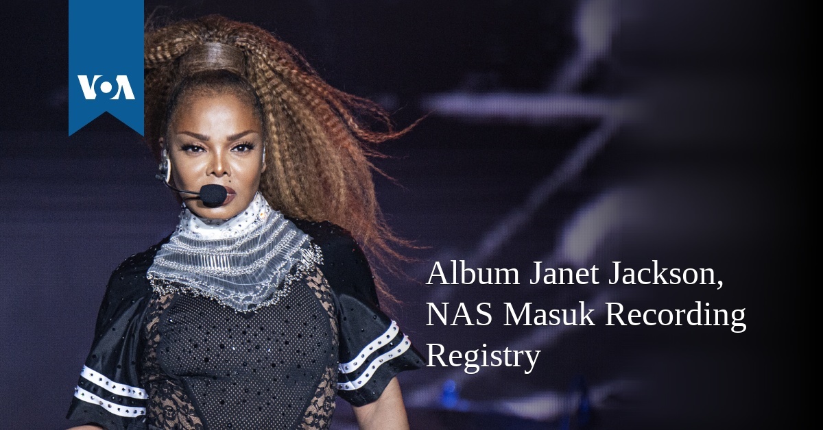 Album Janet Jackson, NAS Masuk 'Recording Registry' Perpustakaan Kongres AS