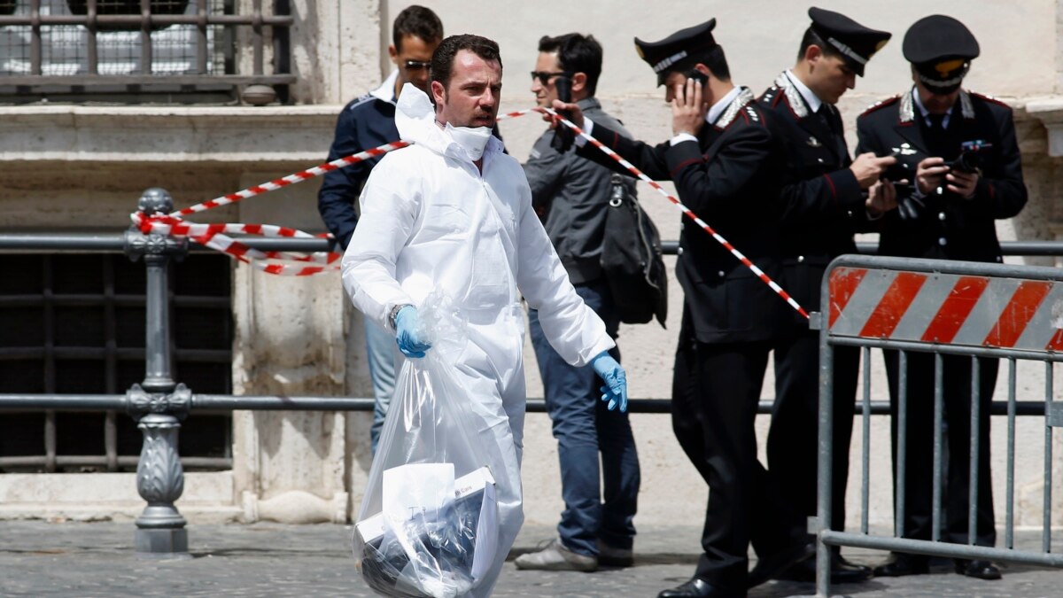 Two Police Officers Shot Near Italian PM’s Office