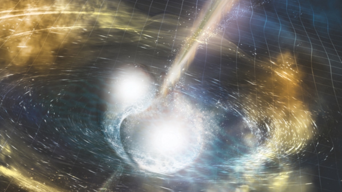 Scientists Strike Gold With Cosmic Crash