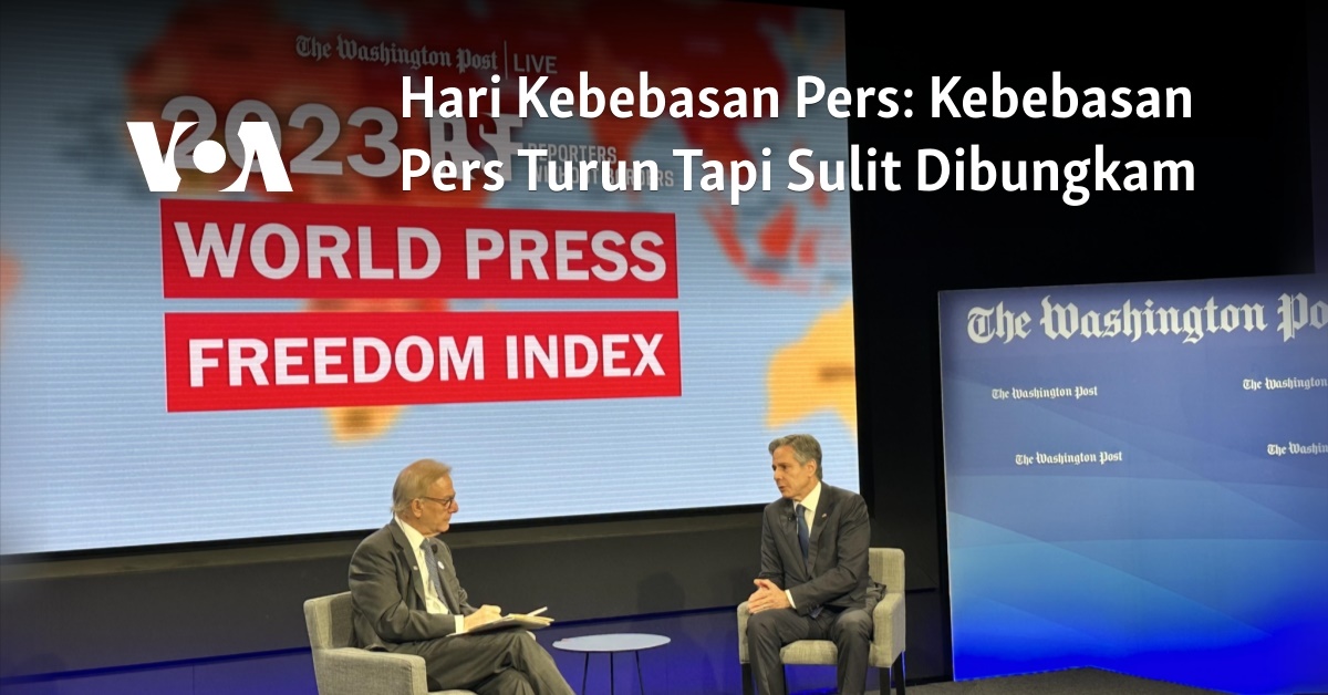 Hari Kebebasan Pers: Kebebasan Pers Turun Tapi Sulit Dibungkam