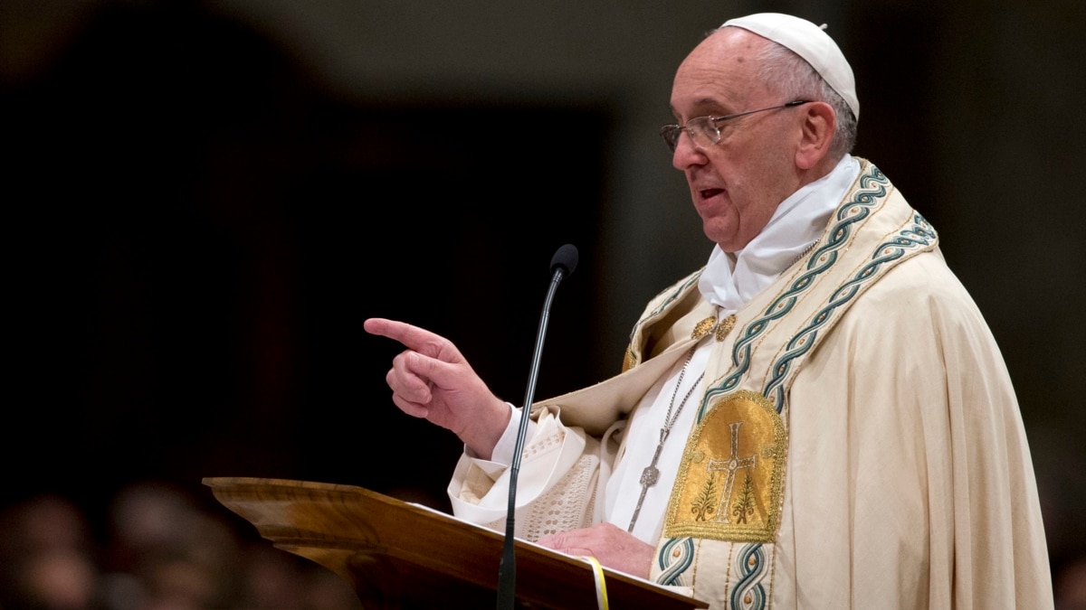 Pope Denounces Alleged Corruption in Rome