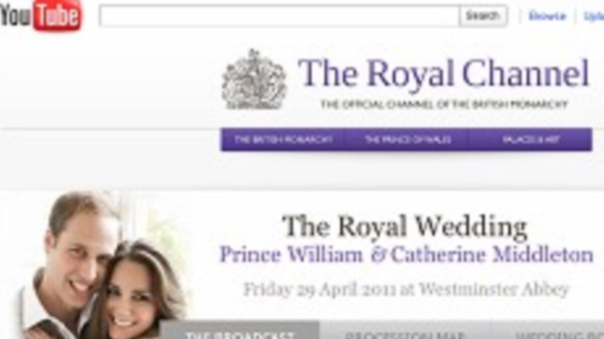 YouTube to Air Britain's Royal Wedding Live