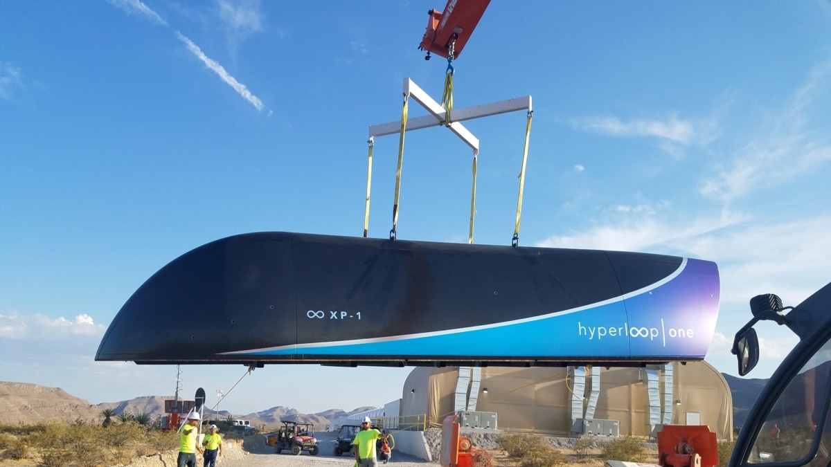 Nouveau test réussi pour l'Hyperloop, le train du futur