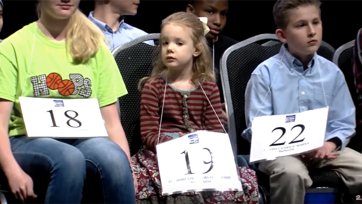 5-Year-Old Girl, Youngest to Make National Spelling Bee