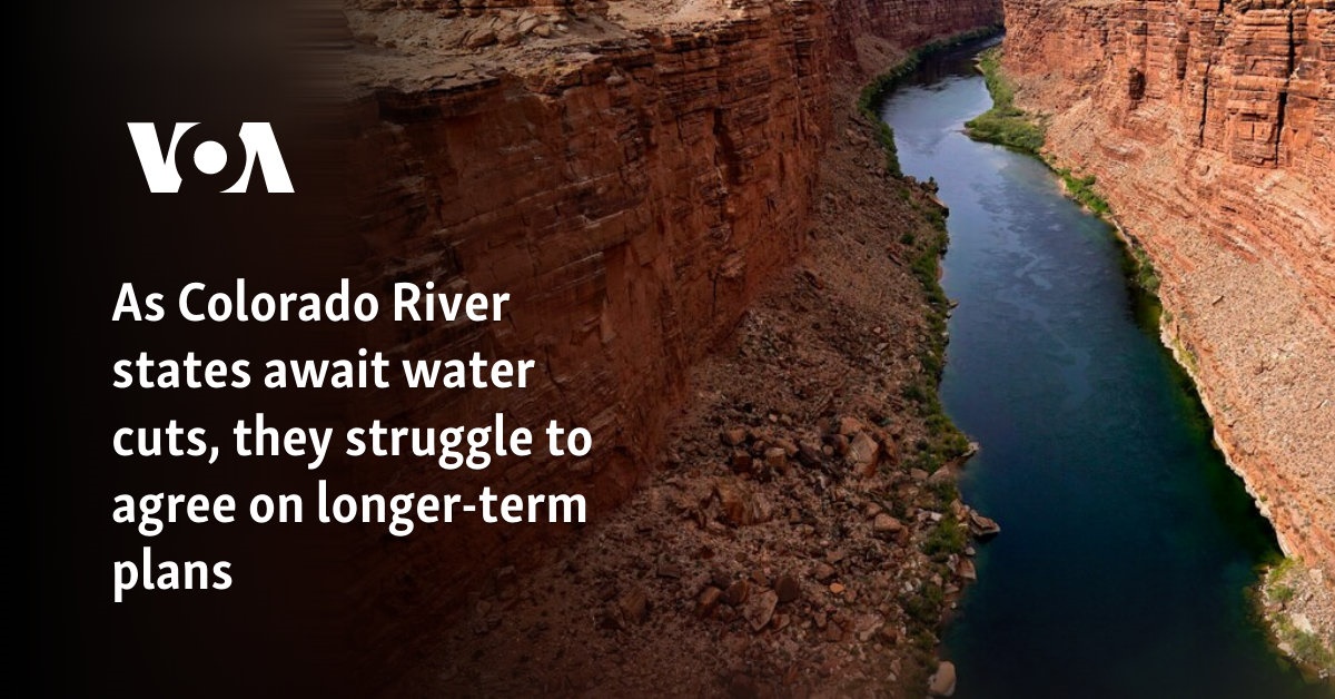 As Colorado River states await water cuts, they struggle to agree on ...