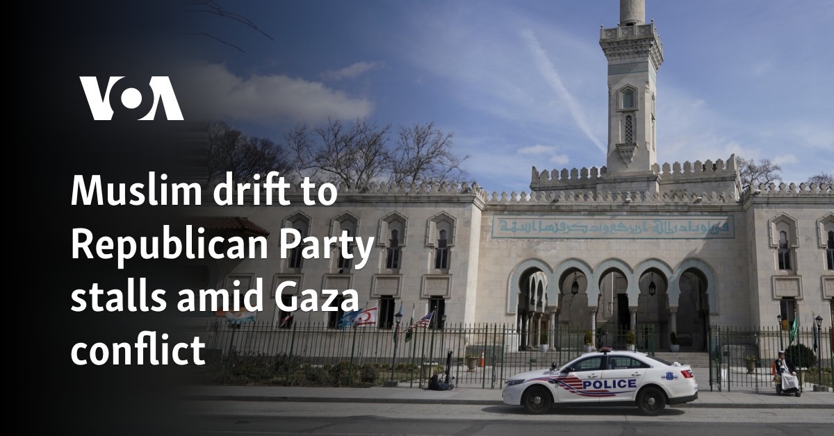 Muslim drift to Republican Party stalls amid Gaza conflict