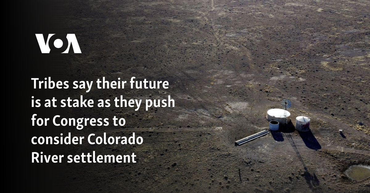 Tribes say their future is at stake as they push for Congress to ...