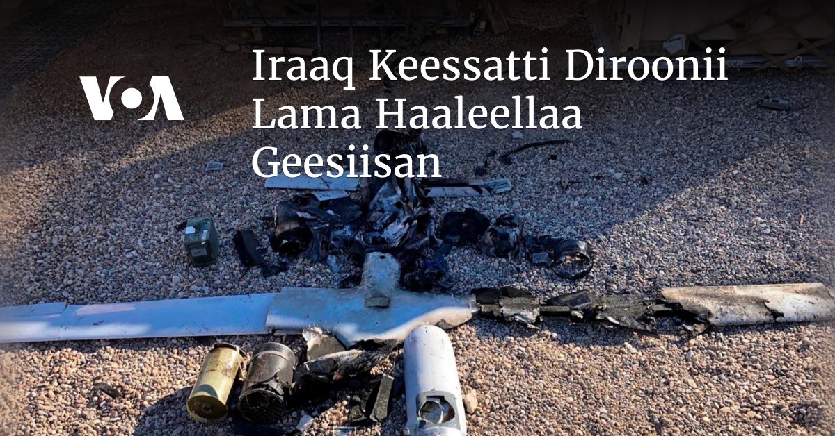 Iraaq Keessatti Diroonii Lama Haaleellaa Geesiisan