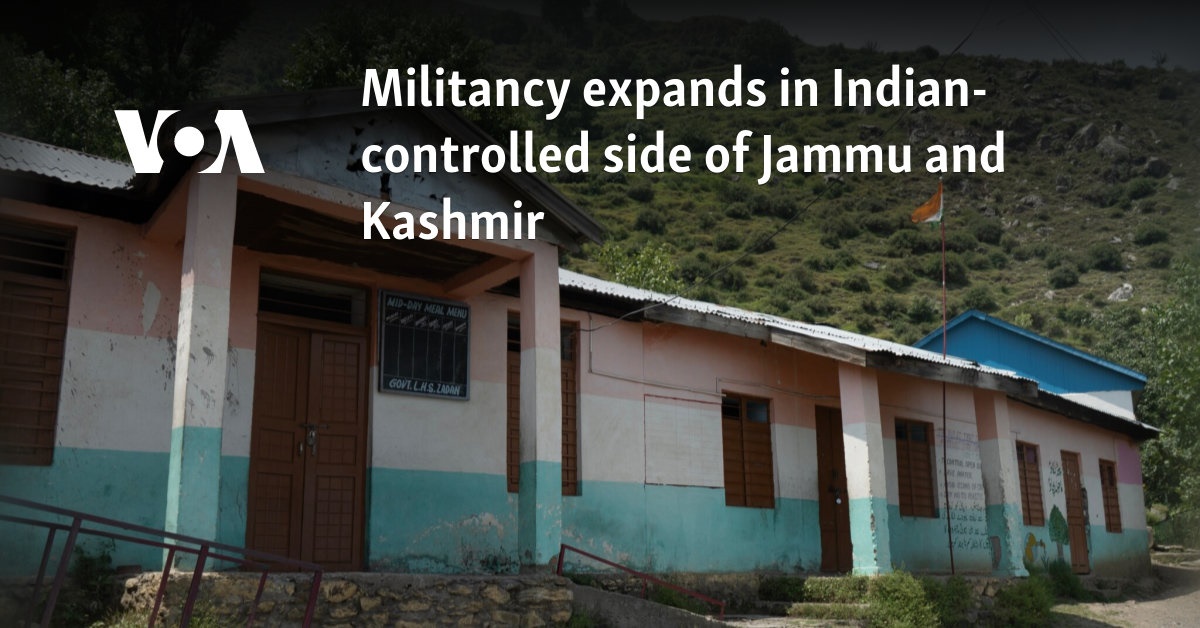 Militancy expands in Indian-controlled side of Jammu and Kashmir