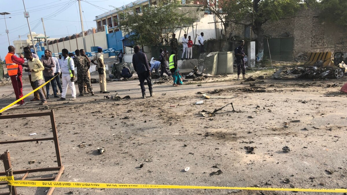 Qarax Khasaaro Sababay oo ka Dhacay Muqdisho