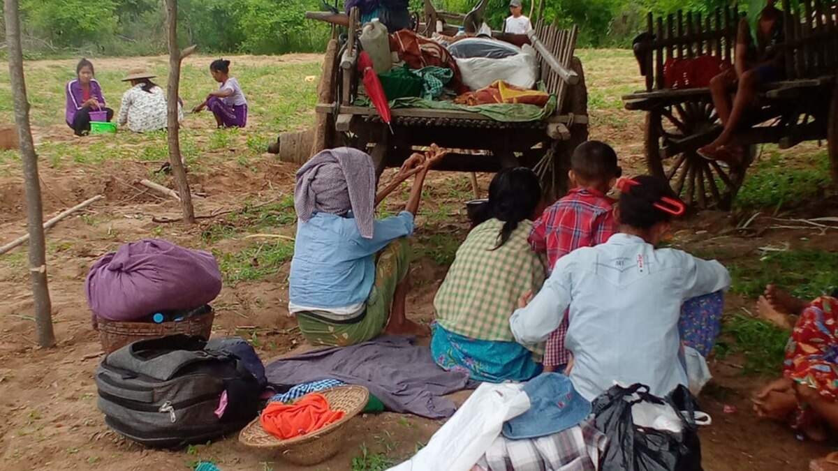 ယင်းမာပင်နဲ့ ကနီမြို့နယ်တွေမှာ တိုက်ပွဲဖြစ်