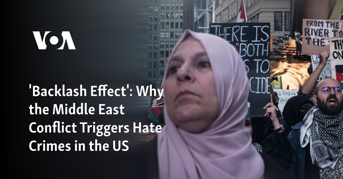 'Backlash Effect': Why the Middle East Conflict Triggers Hate Crimes in ...