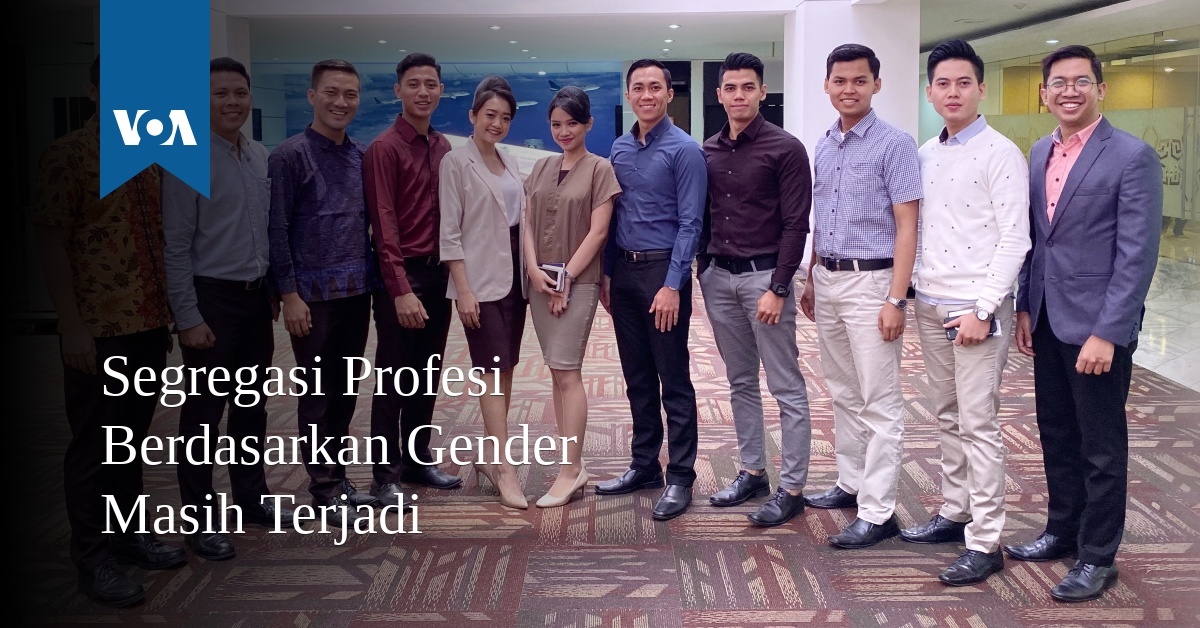 Segregasi Profesi Berdasarkan Gender Masih Terjadi