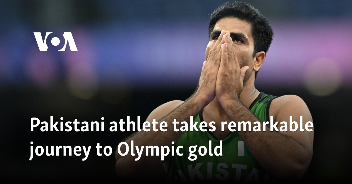 Pakistani athlete takes remarkable journey to Olympic gold