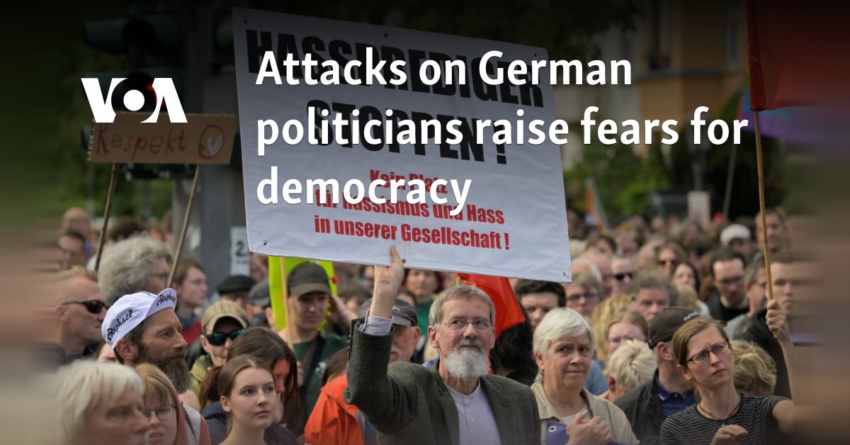 Attacks on German politicians raise fears for democracy