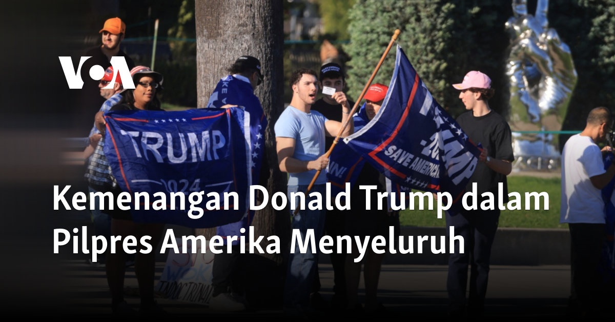 Kemenangan Donald Trump dalam Pilpres Amerika Menyeluruh