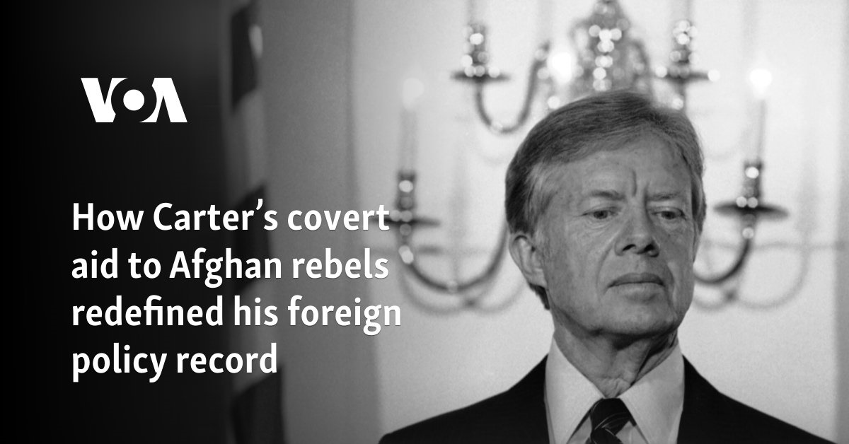 How Carter's covert aid to Afghan rebels redefined his foreign policy ...