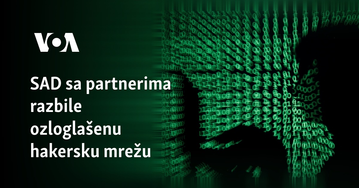 SAD sa partnerima razbile ozloglašenu hakersku mrežu