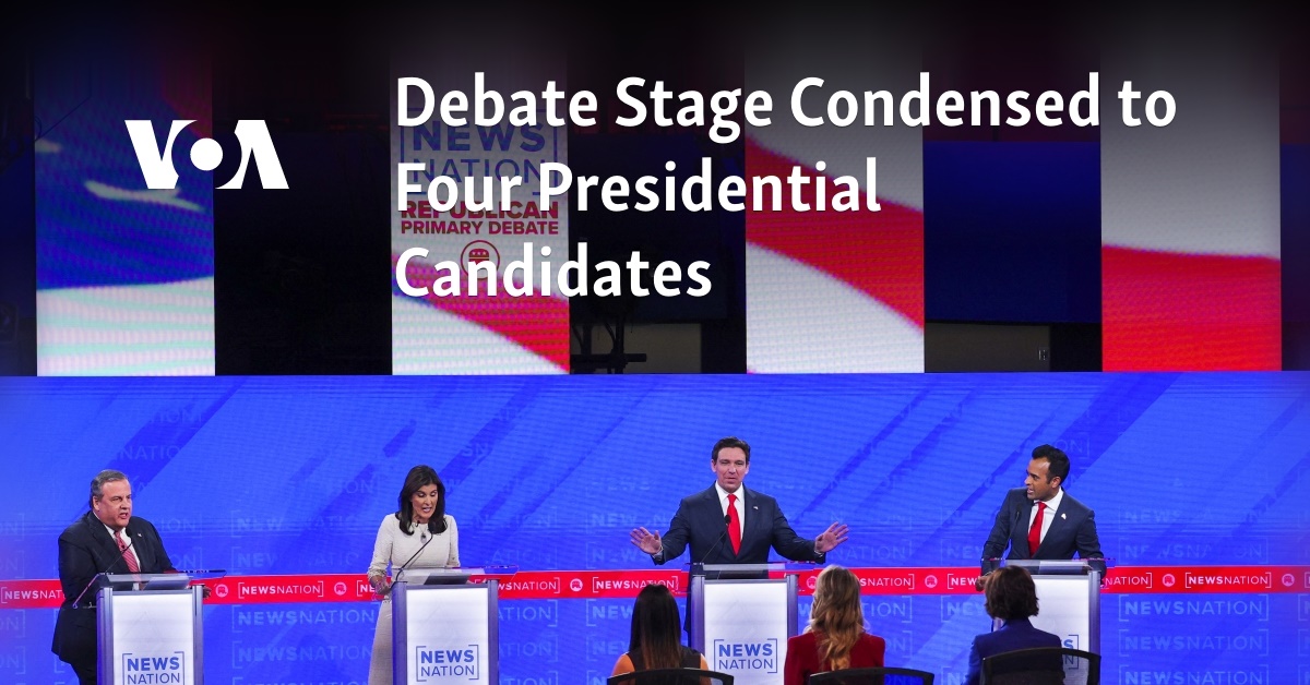 4 Republican Presidential Candidates Face Off in Fiery Debate