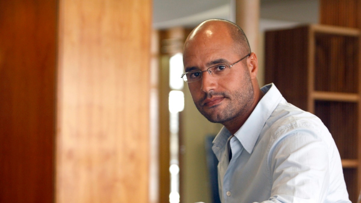 Saif al-Islam Muammar Kadhafi, filho de antigo líder líbio, apresenta ...