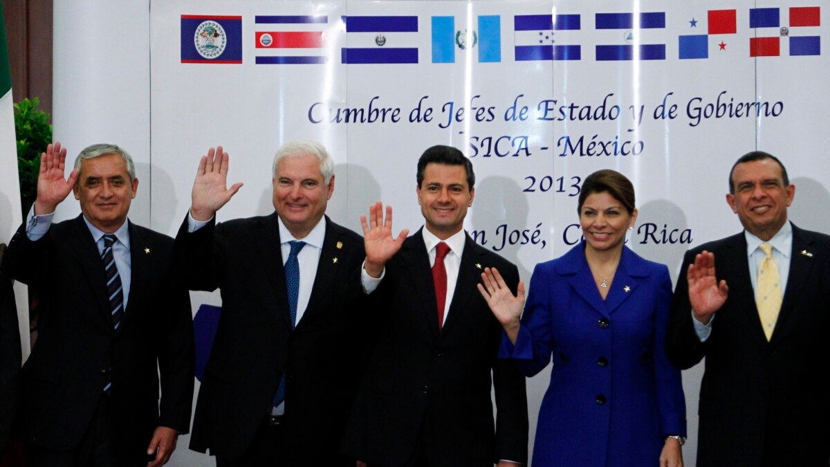 Cumbre de presidentes en Centroamérica