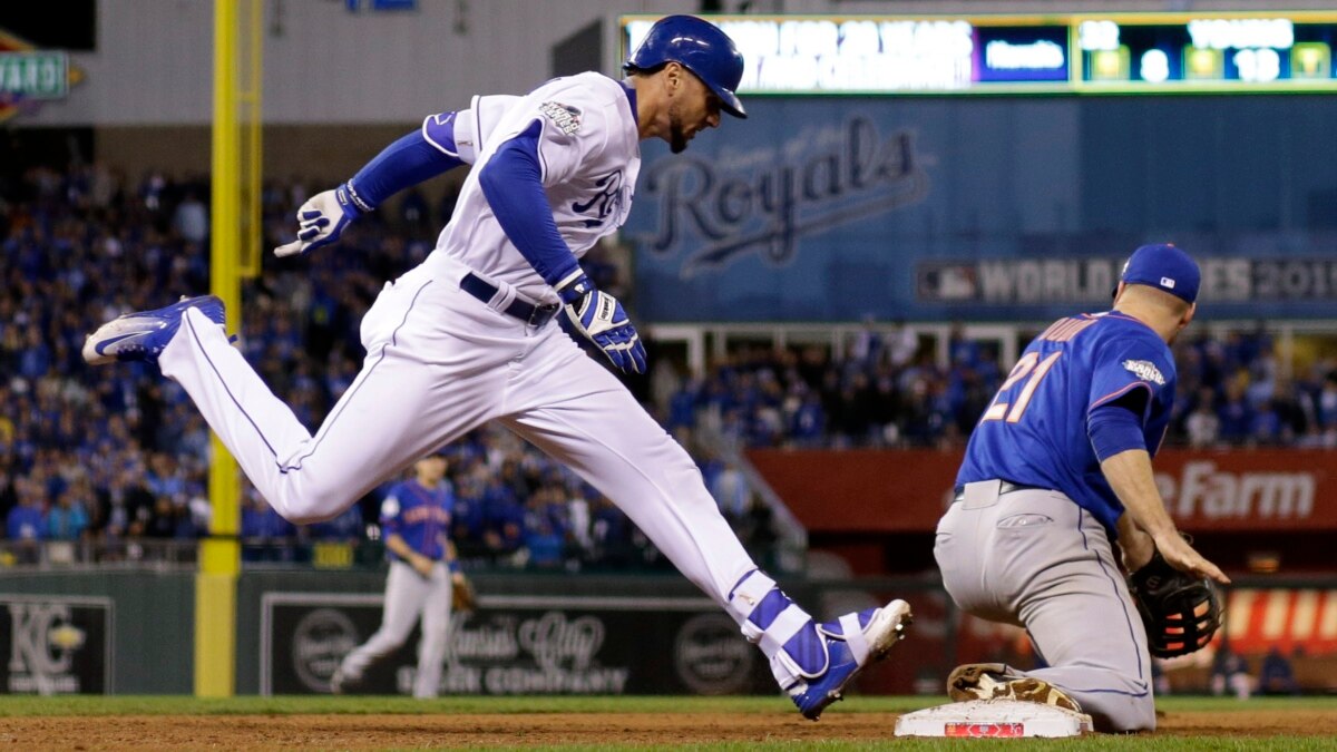 Royals' Orlando Becomes First Brazilian in World Series