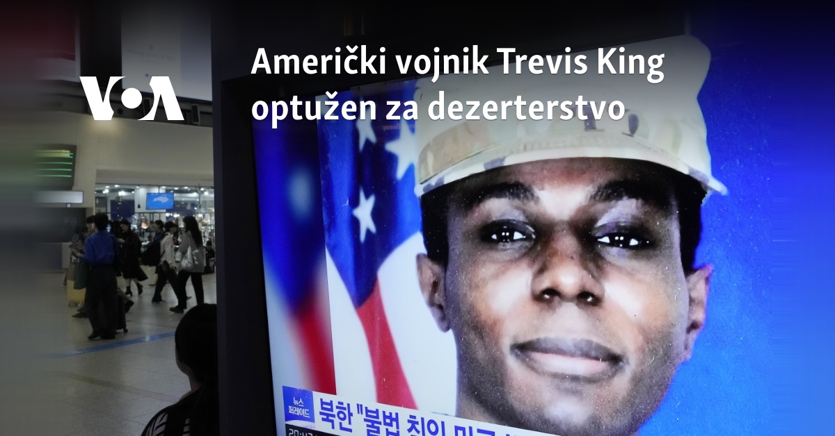 Američki vojnik Trevis King optužen za dezerterstvo