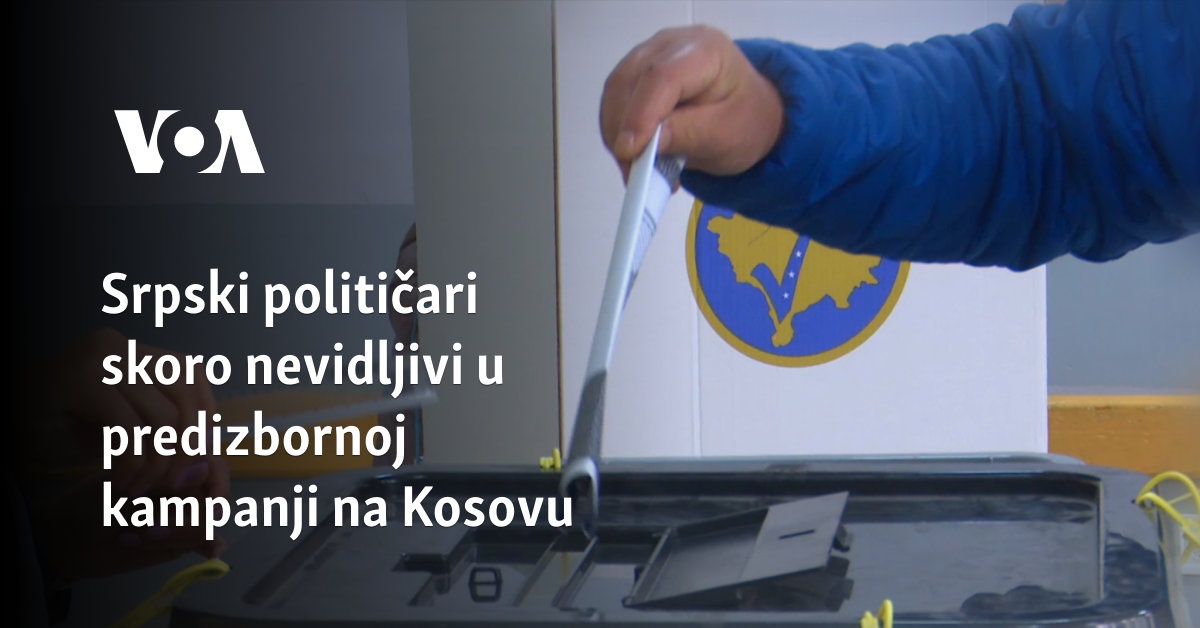 Zašto srpskih političara skoro da nema u medijima tokom predizborne ...