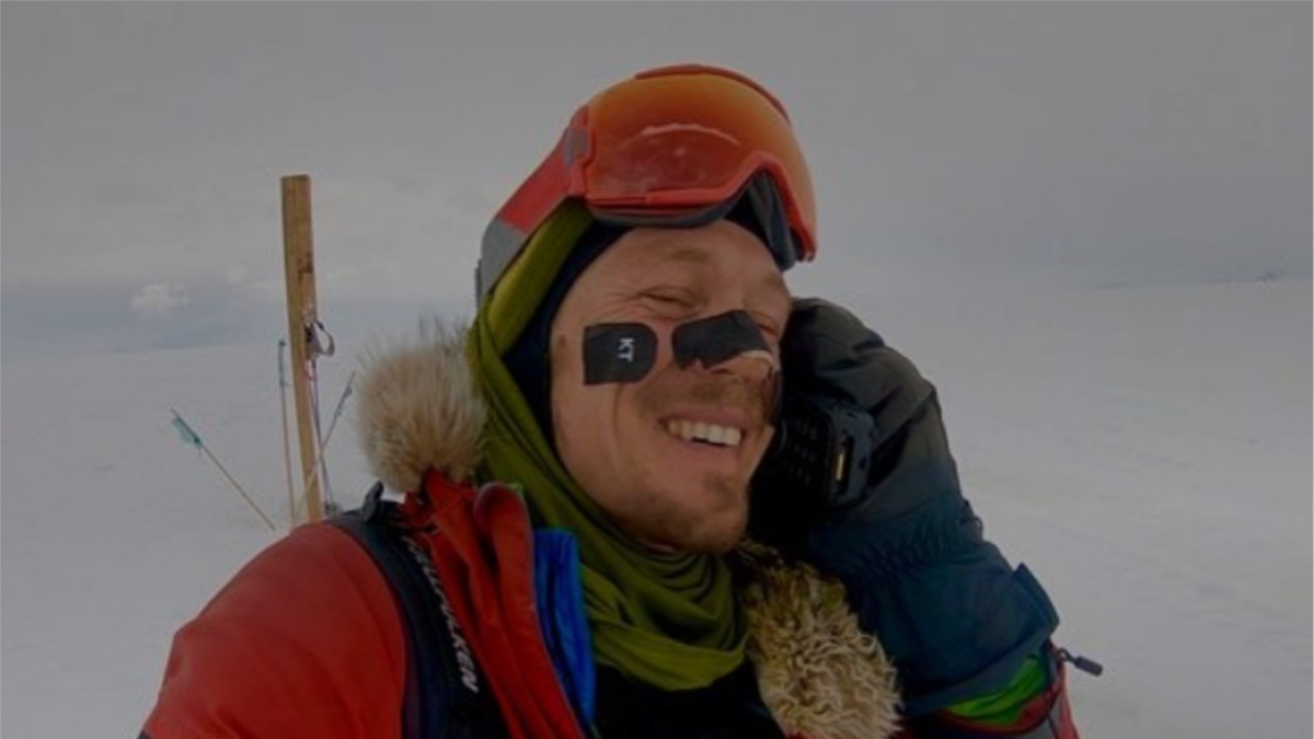 American Man First to Cross Antarctica Unaided