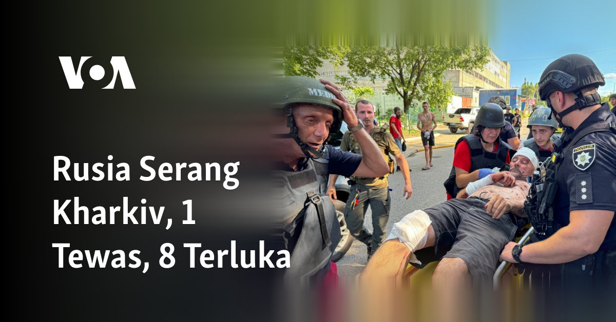 Rusia Serang Kharkiv, 1 Tewas, 8 Terluka
