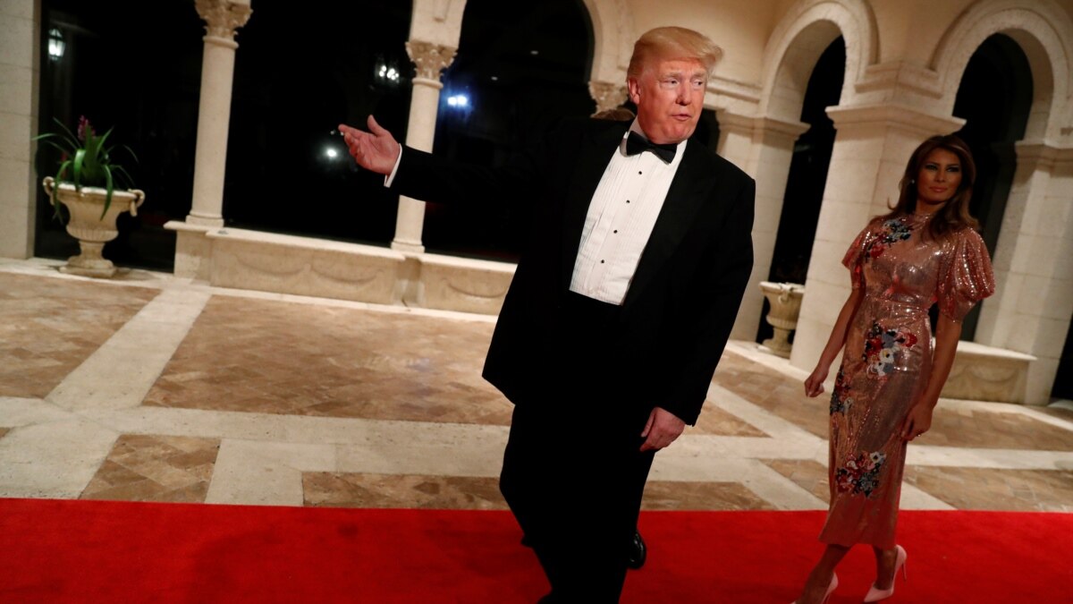 Trump Welcomes New Year With Lavish Party at Private Club