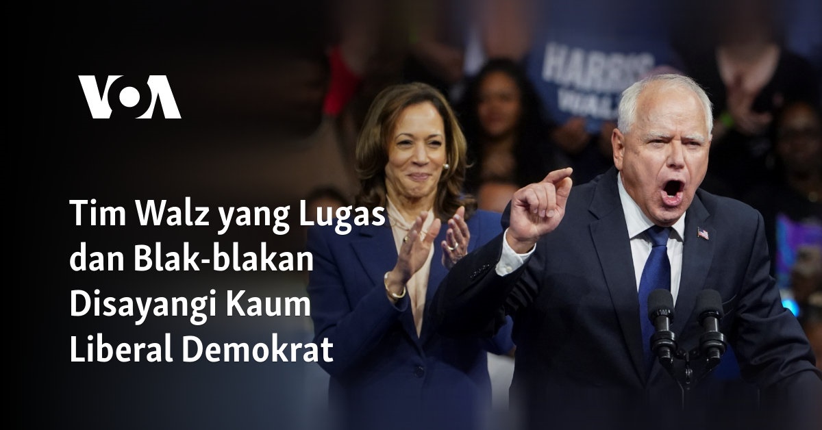 Tim Walz yang Lugas dan Blak-blakan Disayangi Kaum Liberal Demokrat