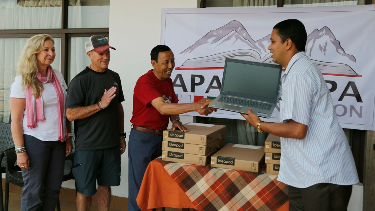 Famed Sherpa Climber Helps Nepal Kids Reach Greater Heights