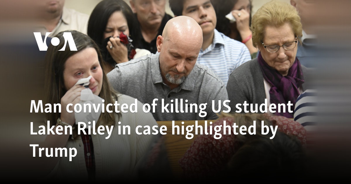 Man convicted of killing US student Laken Riley in case highlighted by ...