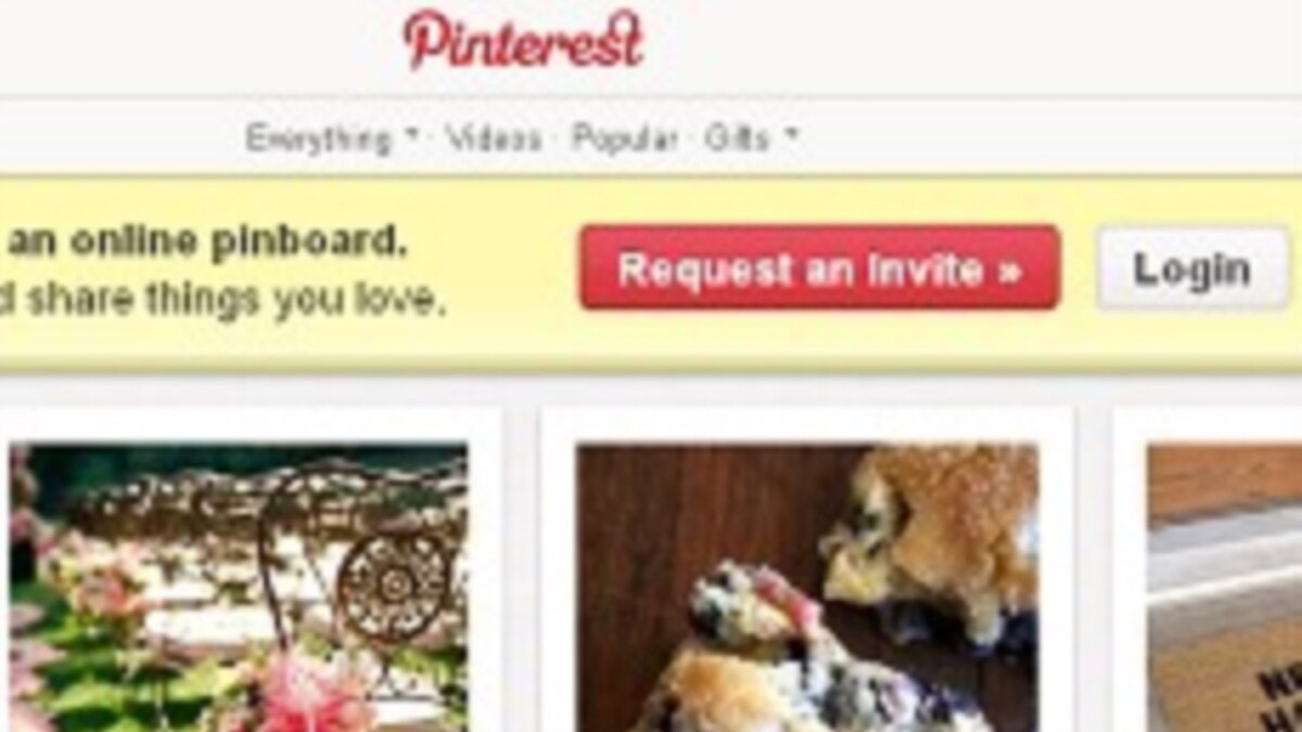 Pinterest Website Draws Millions of Women
