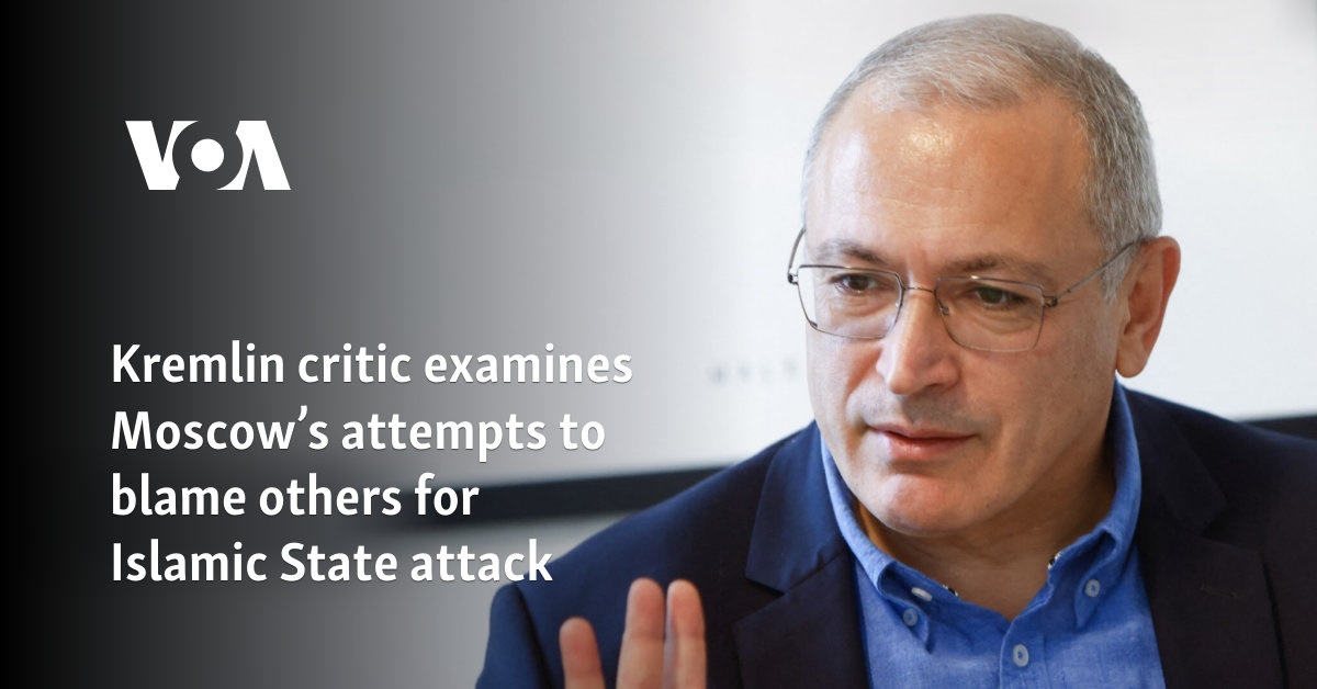 Kremlin Critic Examines Moscows Attempts To Blame Others For Islamic