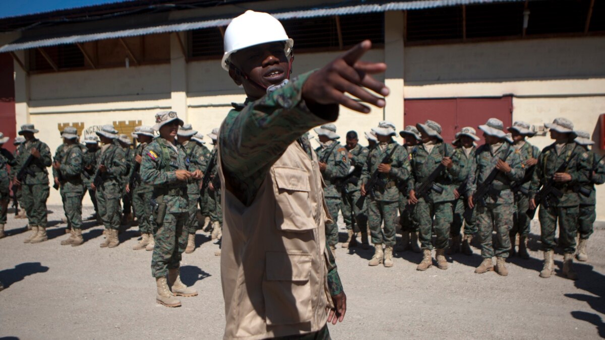 Haiti Moves Toward Rebuilding Army
