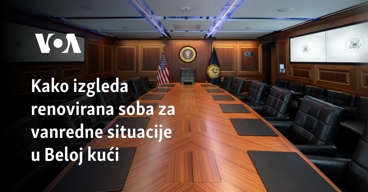Kako izgleda renovirana soba za vanredne situacije u Beloj kući