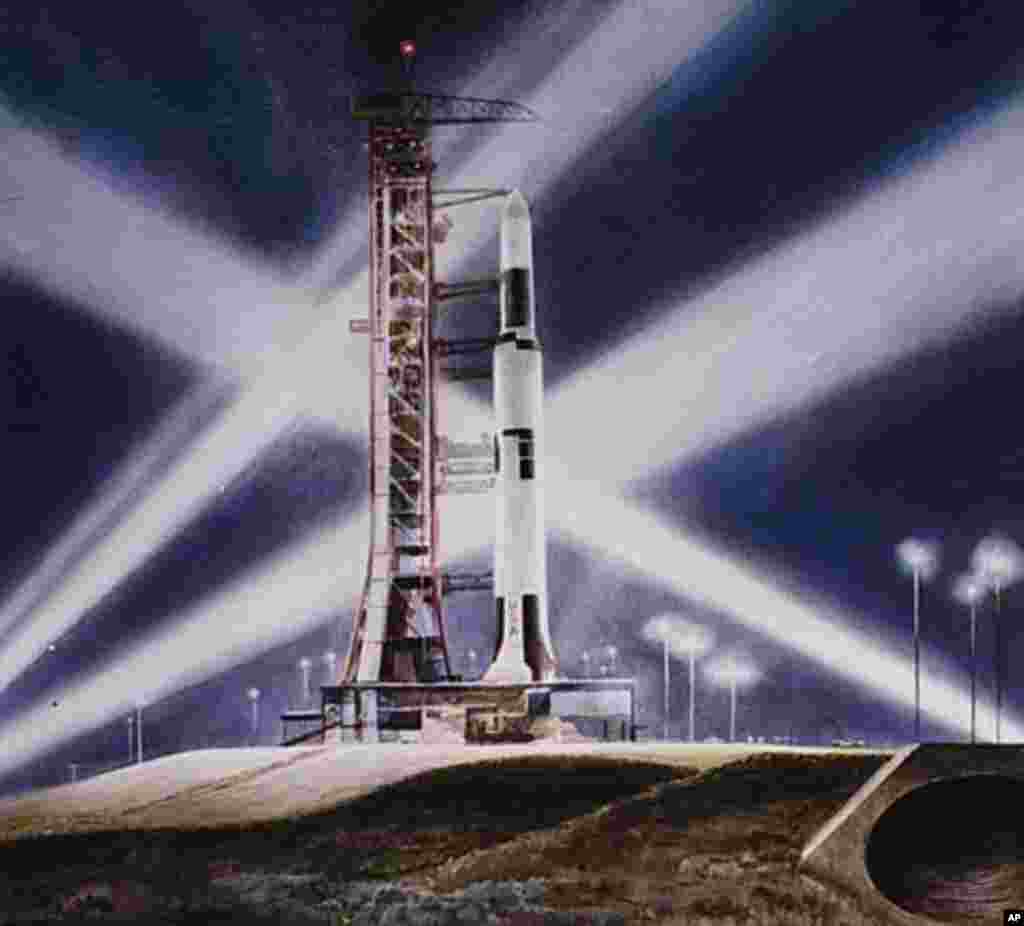 NASA Art Collection Covers 50 Years of Space Exploration