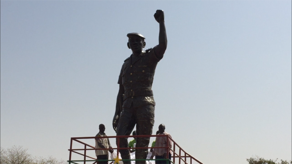 Une statue de Thomas Sankara fait polémique